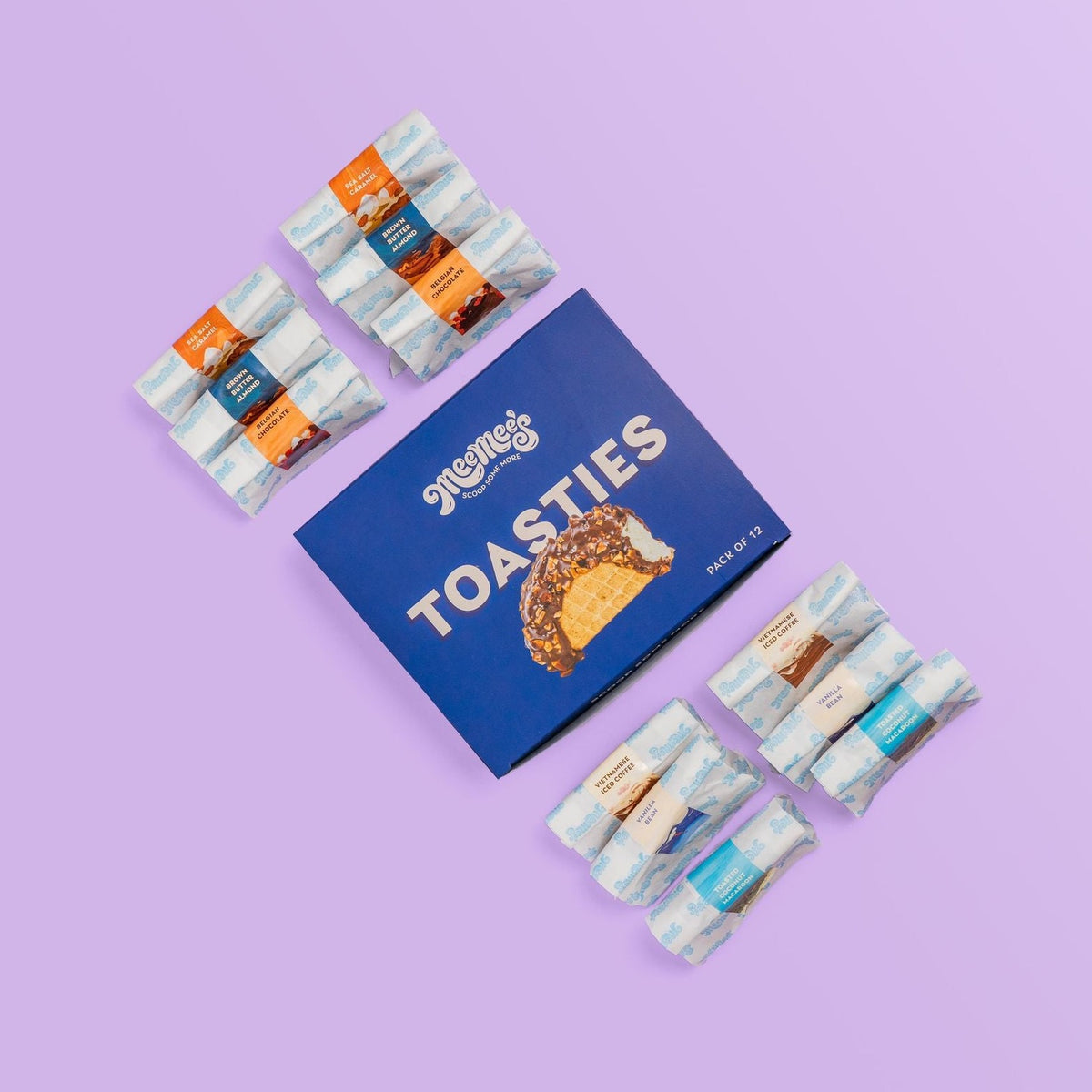Assorted Toasties - Pack of 12 – Meemee's